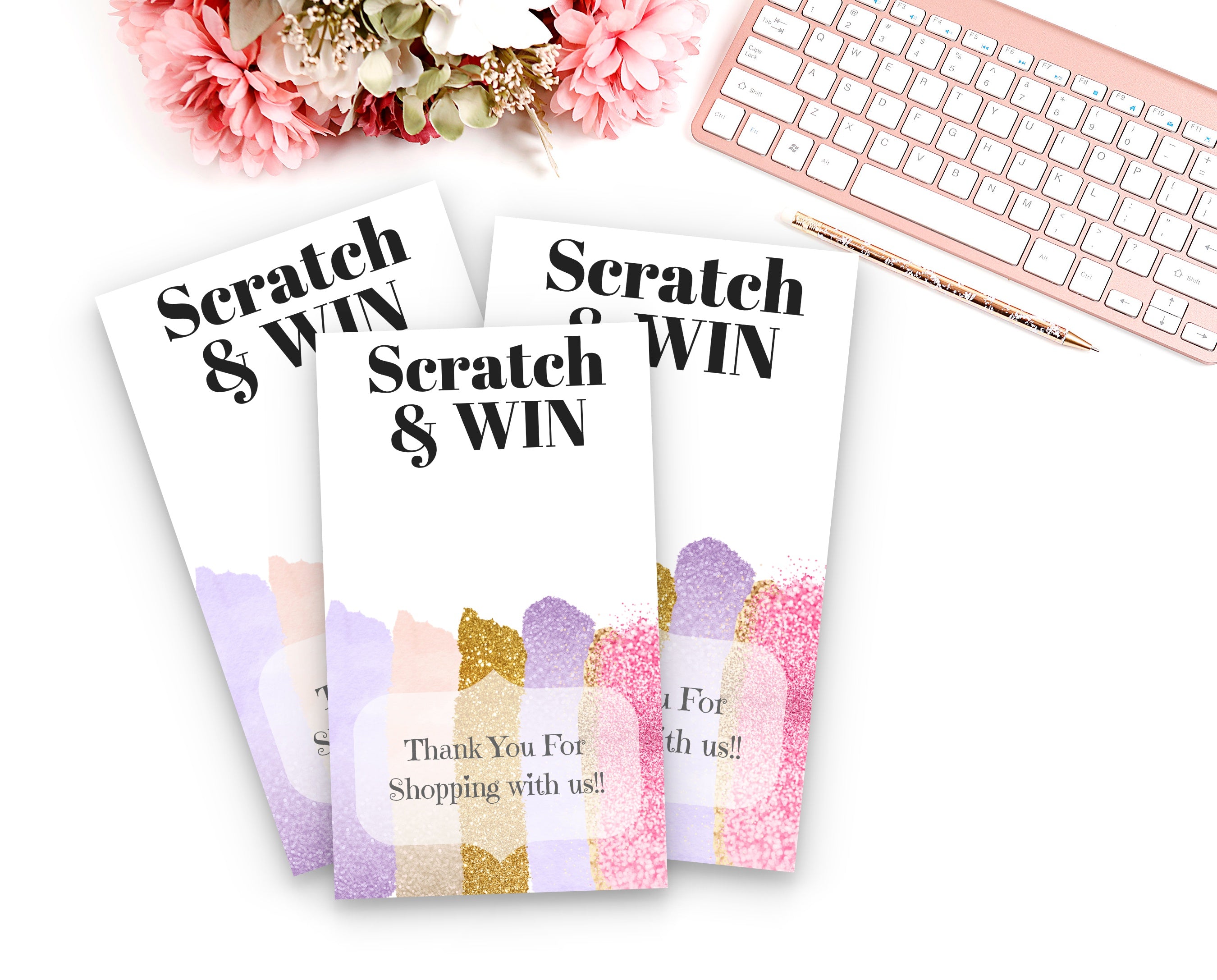 Scratch Off Cards – LLBdesigns